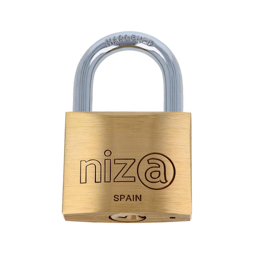 CANDADO LATÓN MODELO NIZA AMIG - HERRAJES DEL PONIENTE