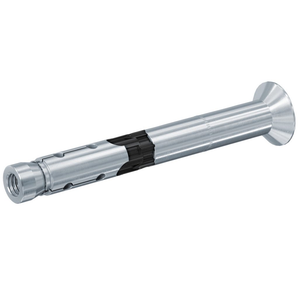 TACO METALICO CABEZA HEXAGONAL CUERPO EXTRAIBLE FH II FISCHER ...