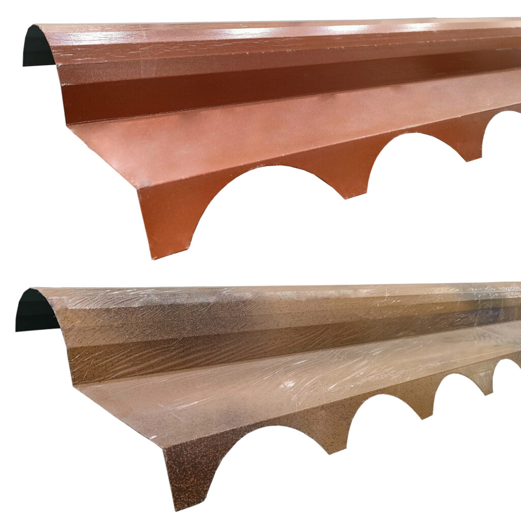 CUMBRERA TROQUELADA PANEL TEJA 2.2 METROS | HERRAJES DEL PONIENTE