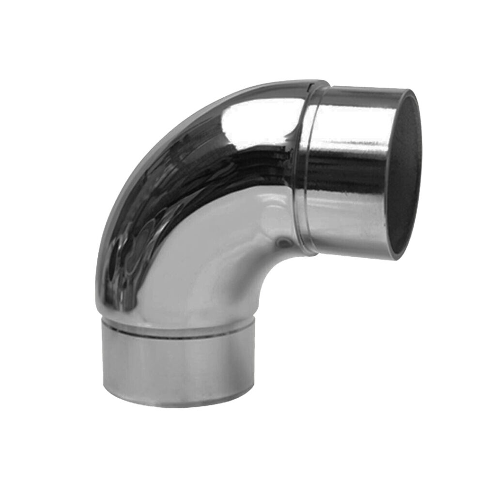CODO INOXIDABLE 90 GRADOS Ø43 316 PULIDO | HERRAJES DEL PONIENTE