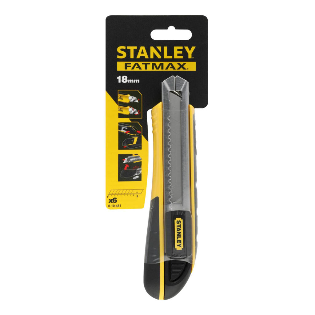 CUTTER METALICO 18 MM FATMAX STANLEY - HERRAJES DEL PONIENTE